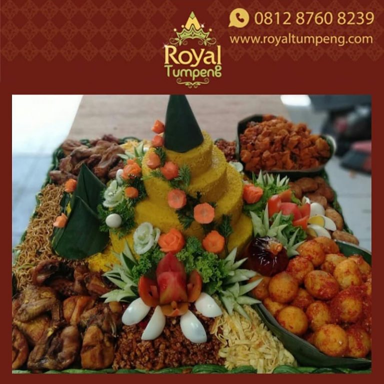 Harga Nasi Tumpeng Komplit Premium — Royal Tumpeng